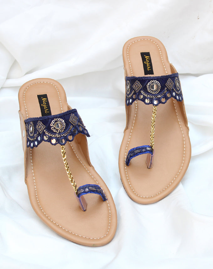 Traditional Flats – Mojari by Shalimar Shoes