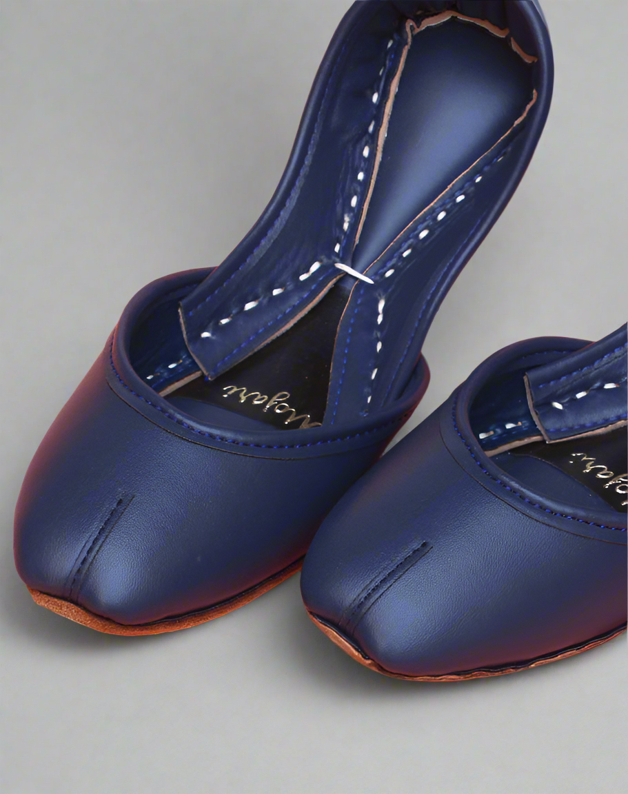 ZUREESH (BLUE) – Mojari by Shalimar Shoes